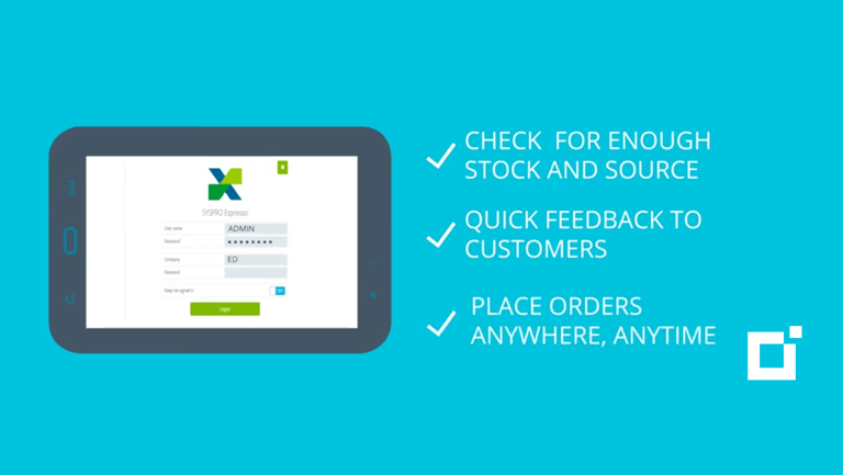 SYSPRO Mobile ERP Xpress Cart - SYSPRO Corporate SYSPRO Mobile ERP Xpress Cart - SYSPRO Corporate